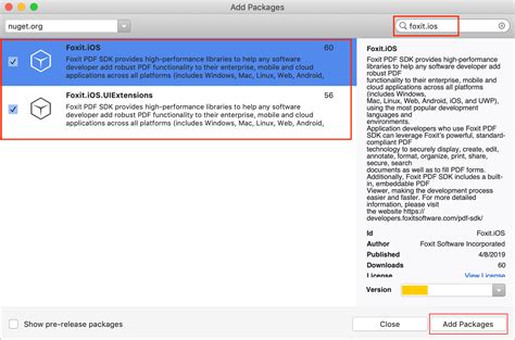 how to implement foxit pdf sdk for ios using xamarin foxit pdf sdk protected pdf viewers for
