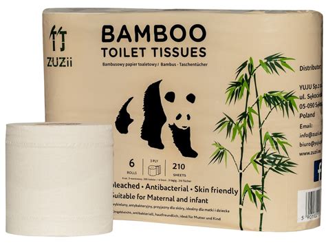 Bambusowy Papier Toaletowy Warstwowy Ika Albrecht