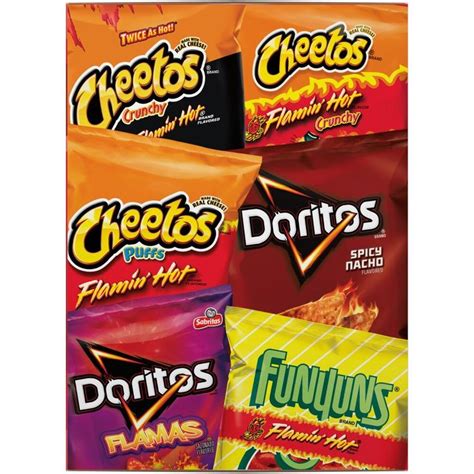 Pick N Save Frito Lay Fiery Mix Snacks Chips Variety Pack