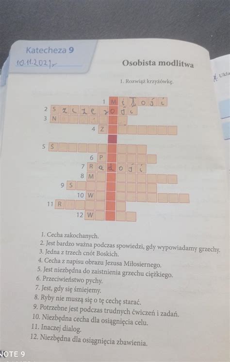 rozwiąż krzyżówkę religia Brainly pl