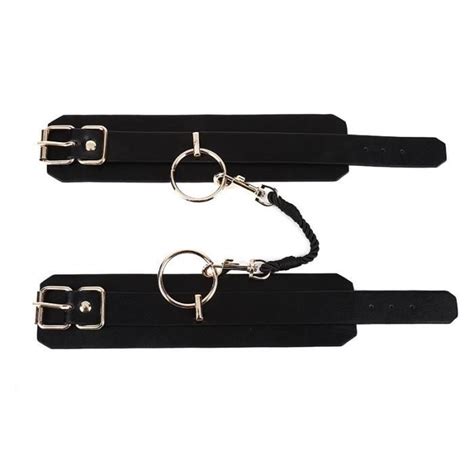 Rose Bondage BDSM avec menottes et chevilles d esclave fétichistes
