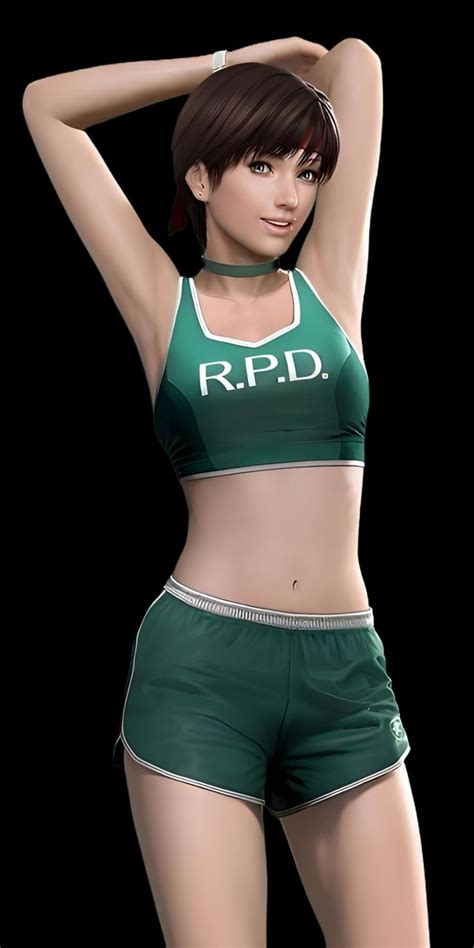 Rebecca Chambers R P D Garotas Cartoons Sensuais Personagens Femininos