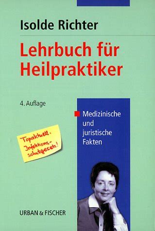 Lehrbuch für Heilpraktiker Richter Isolde Amazon de Bücher