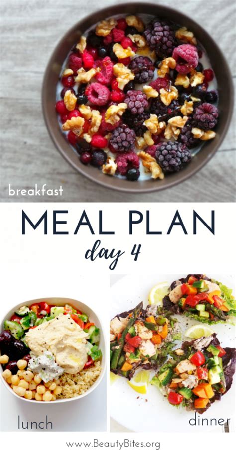 7 Day Clean Eating Challenge Meal Plan The First One Beauty Bites