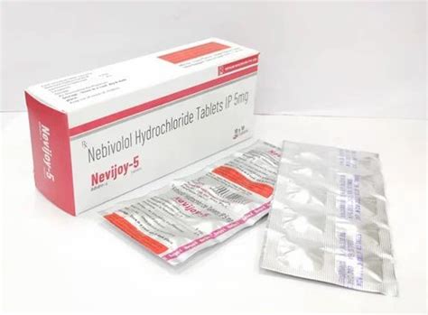 Nebivolol Hydrochloride Tablets IP 5 Mg At Rs 1200 Box In Panchkula