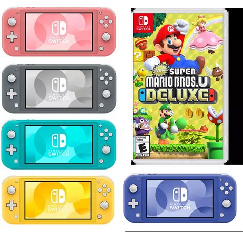 Tigre Anunciante Donde Quiera New Super Mario Bros U Deluxe Switch Lite