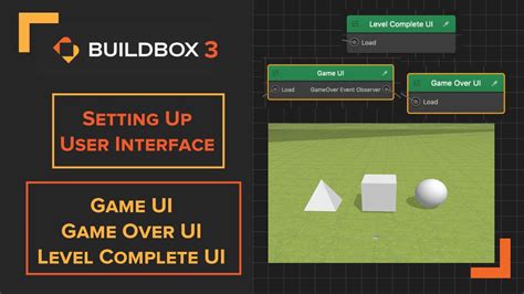Buildbox 3 Tutorial User Interface SetUp Game UI Game Over UI Level