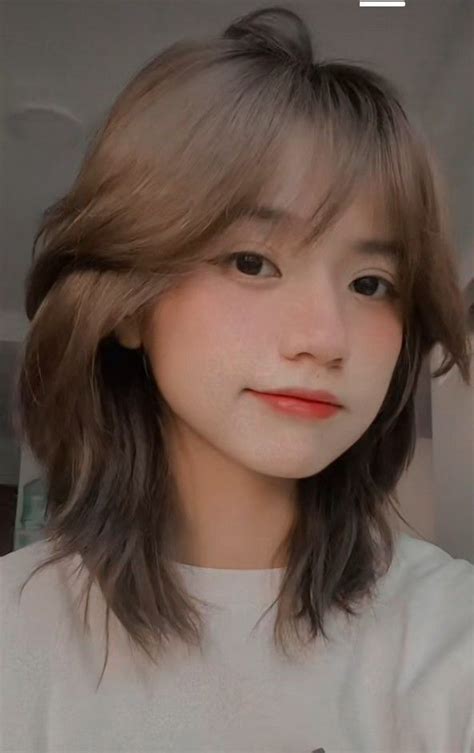 Korean Short Haircut Layered Haircuts With Bangs Asian Short Hair