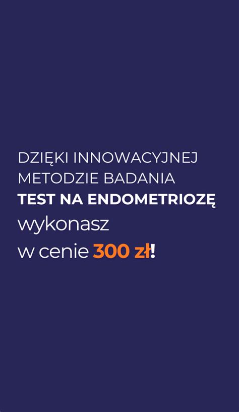 Test na endometriozę Gyncentrum