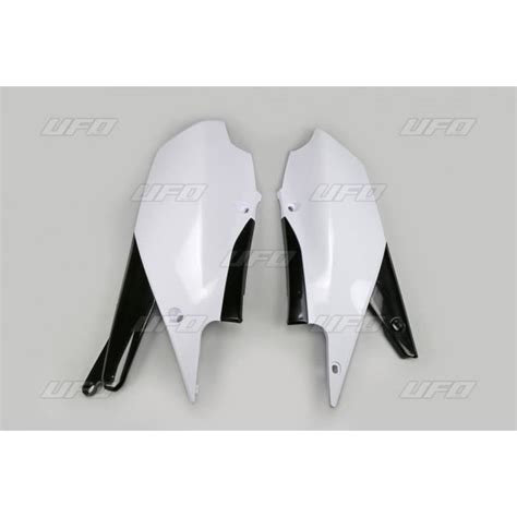 Plaques latérales UFO blanc Yamaha YZ450F Cdiscount Auto