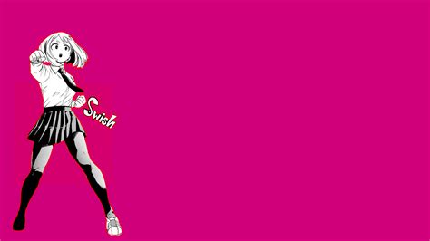 Papel De Parede Boku No Hero Academia Meninas Anime Uraraka Ochako