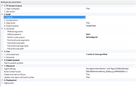 TFS Build Definition And Deployment Stack Overflow
