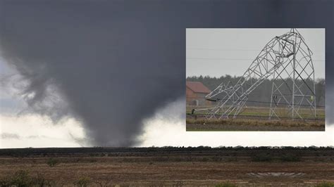 Trąba powietrzna nad Polską Wykręcała słupy energetyczne jak mokrą