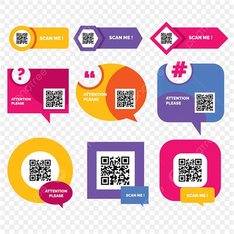 Atur Label Kode Qr Dengan Variasi Bentuk Warna Warni Label Pemindaian