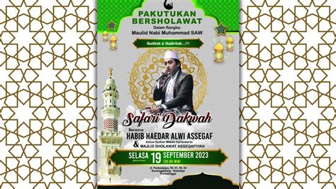 PAKUTUKAN BERSHOLAWAT BERSAMA AL HABIB HAEDAR ALWI ASSEGAF YouTube