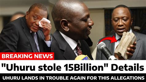 BREAKING UHURU ASHUTUMIWA Na WIZI Wa 15BILLION Na KIONGOZI Wa UDA