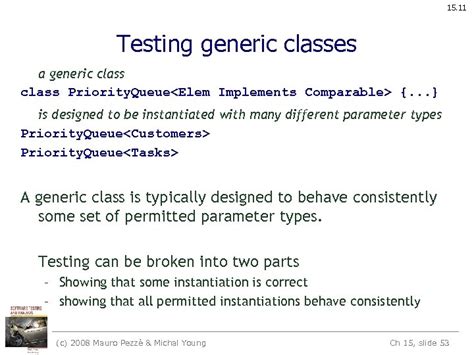 testing object oriented software chapter 15 learning