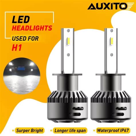Auxito H K White Bright Led Headlight Bulb Conversion Kit High Or