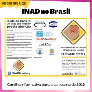 O que é o INAD INAD Brasil Dia Internacional da Conscientização
