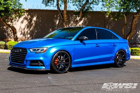 Audi S With Vossen Vfs In Gloss Black Custom Finish