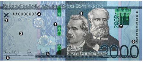 Banco Central Emite Billete De RD 2 Mil Serie 2021