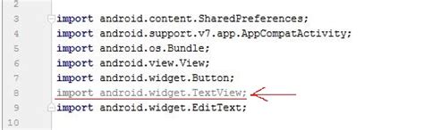 Java Unused Import Statement In Android Studio And Import Is Colored