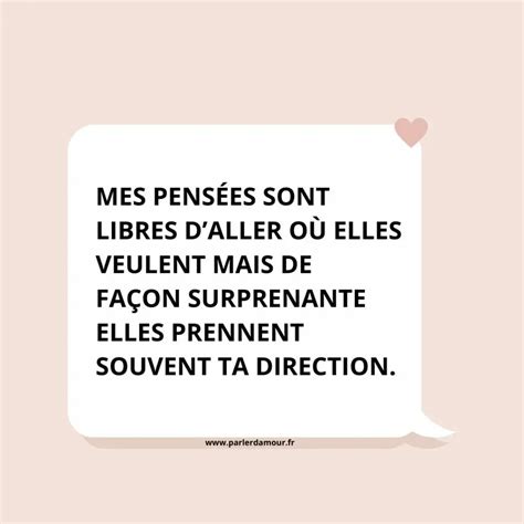 Sms Pour Dire Je Pense Toi Mon Amour