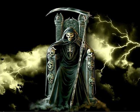 Grim Reaper Reaper Skull HD Wallpaper Pxfuel