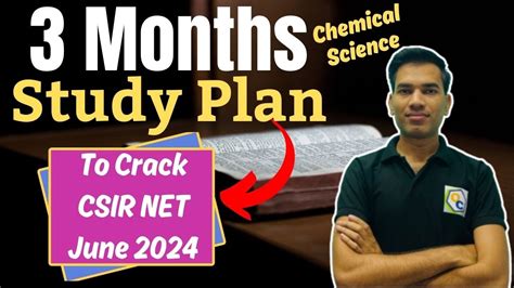 3 Months Study Plan To Crack CSIR NET June 2024 3 Month Strategy For