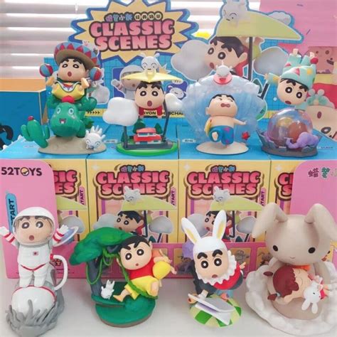 ReadyStock现货 52Toys Crayon Shin Chan Classic Series Blindbox