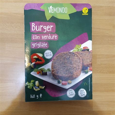 Vemondo Burger Con Verdure Grigliate Review Abillion