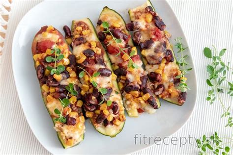 Zapekaná plnená cuketa na mexický spôsob Recipe Low carb diet