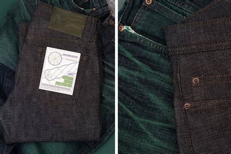 Vi Introduserer Naked Famous Grønn Core Selvedge Stuarts London Bloggen