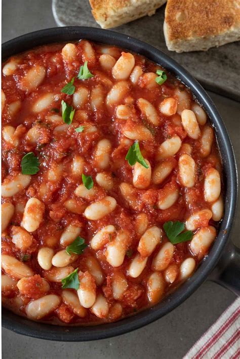 Tuscan Tomato Beans All Uccelletto Culinary Ginger
