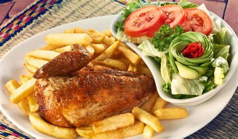El Pollo A La Brasa Constituye Uno De Los Platos T Picos De La