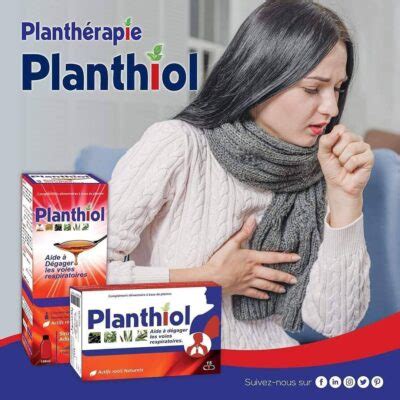 Planthiol Toux Grasse 15 Gélules MaPara Tunisie
