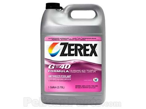 Coolant Antifreeze Zerex G 40 861526 Q 1 03 0005 Q 1 03 0005