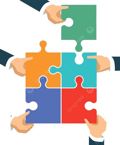 Connections And Collaboration In Groupillustration Connections Together