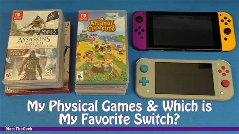 My Physical Games Which Is My Favorite Switch YouTube