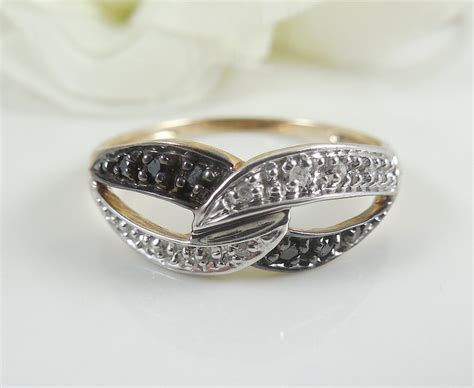 14 Kt Yellow Gold Ring 0 21 Ct Diamonds Catawiki