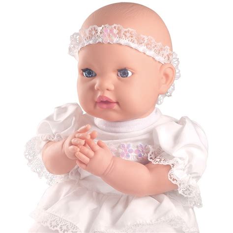 Boneca Little Baby Minha Primeira Oração Reza O Pai Nosso Shopee Brasil