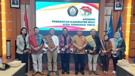 Wujudkan Program Penguatan SDM Pemkab Belu Jajaki Kerja Sama Dengan