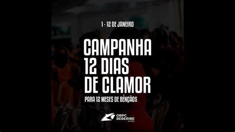 6º Noite Campanha 12 Noites de Clamor para 12 Meses de Benção YouTube