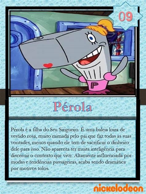 Cartas do Bob Esponja Sirigueijo Nickelodeon Bob esponja calça quadrada