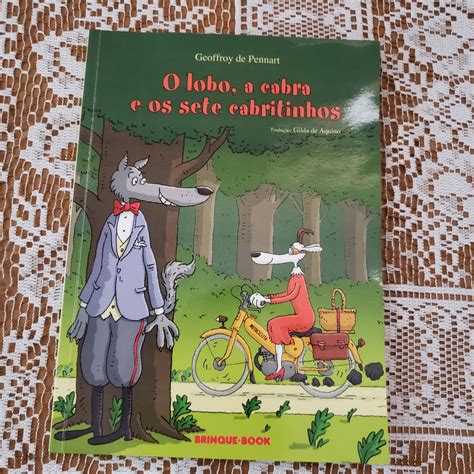 O Lobo A Cabra E Os Sete Cabritinhos Livro Editora Brinque Book