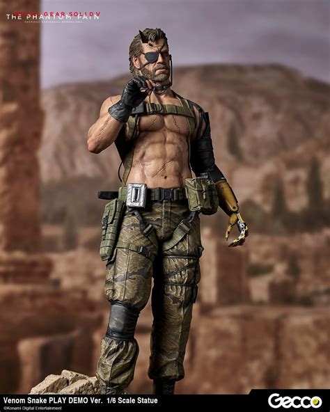 Metal Gear Solid V TPP Venom Snake Play Demo Ver Figure Gecco