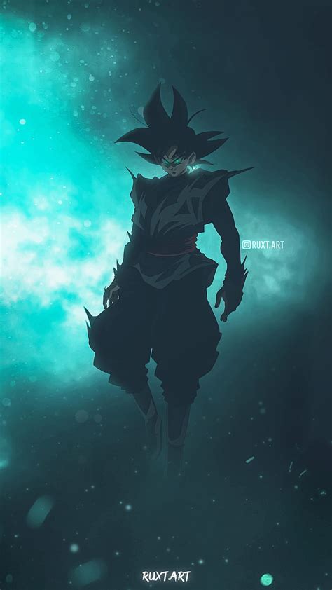 Goku Negro Kami Super Saiyan Rose Ultra Instinto Ssj Dios Ki Bola