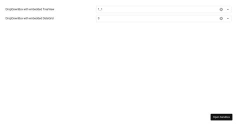 multiple selection devextreme drop down box codesandbox
