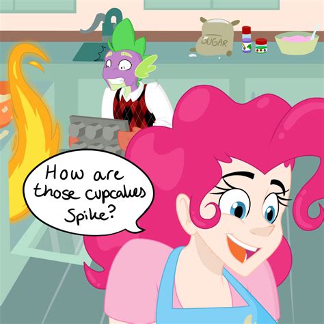 638494 Anthro Artisttralalayla Cooking Derpibooru Import Fire Human Humanized Kitchen