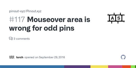 Mouseover Area Is Wrong For Odd Pins Issue Pinout Xyz Pinout